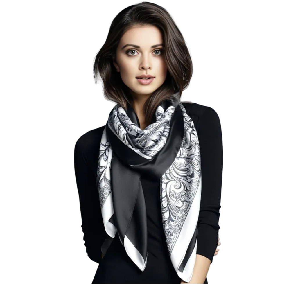 Silk Scarf 180x90 – LA FERANI
