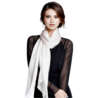 LA FERANI 100% Seidenschal | 100% Kaschmir Schal - Damen elegant Stil