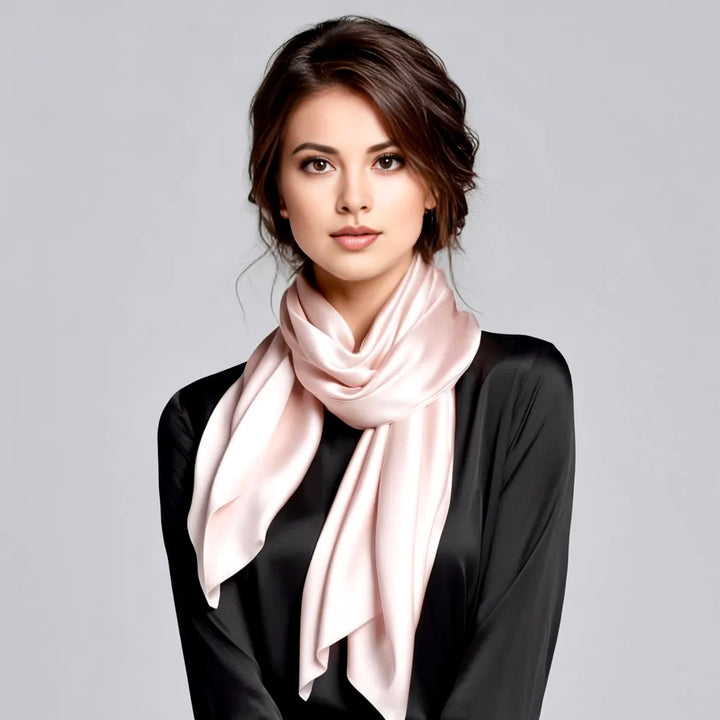 LA FERANI 100% Seidenschal | 100% Kaschmir Schal - Damen elegant Stil